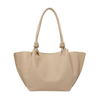 Coccinelle Femme, Sacs, Beige, Taille: ONE Size Finn Leather Shopper