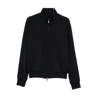 Emporio Armani Homme, Sweatshirts et sweats &agrave; capuche, Noir, Taille: XL Veste de surv&ecirc;tement zipp&eacute;e int&eacute;grale