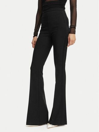 Elisabetta Franchi Stoffhose PA-184-62E2-V290 Schwarz Slim Fit