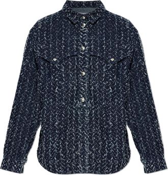 Iro Iro, Femme, Vestes, Bleu, Taille: 42 FR Velini Jacket