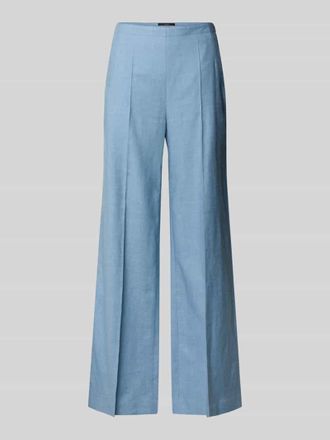 Windsor Slim Fit Marlenehose aus Leinen-Mix