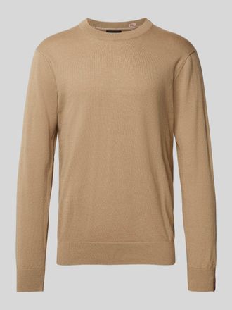 Scotch & Soda Regular Fit Strickpullover aus Leinen-Mix