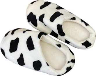 Minkissy Pantoufles Chaudes Douillettes Et Moelleuses Pantoufles Hiver &agrave; Enfiler Semelle Silencieuse Antid&eacute;rapante