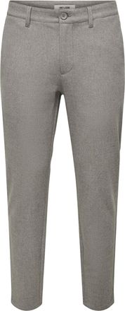Only & Sons Herren Onsmark Slim Brushed Pique 0353 Pants, Falcon, 34W / 32L EU