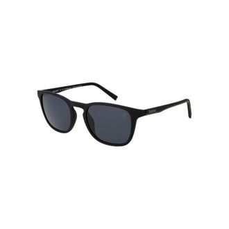 Timberland Homme, Accessoires, Noir, Taille: ONE Size Lunettes de soleil &agrave; monture en acier inoxydable