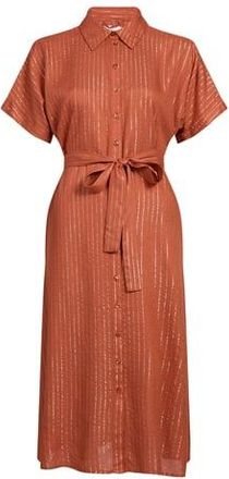 Vila Robe boutonn&eacute;e &agrave; rayures