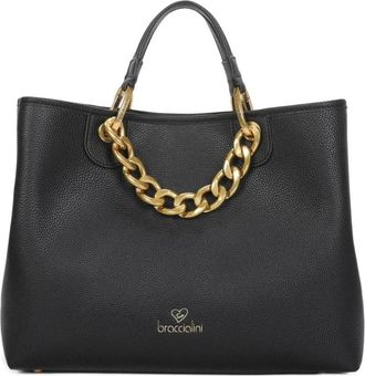 Braccialini Femme, Sacs, Noir, Taille: ONE Size Beth Jewels Grand Sac &agrave; Main