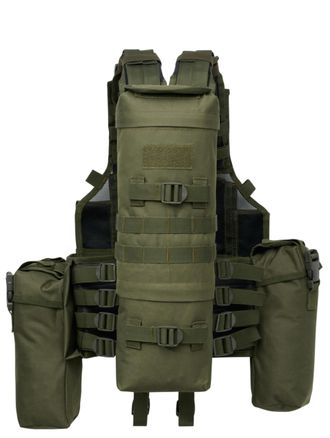 Brandit Herren Tactical Vest, Oliv, OS