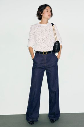 Gerard Darel T-shirt en dentelle - BABY - Ecru
