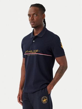 Beverly Hills Polo Club Poloshirt P-SS26M-P2528 Dunkelblau Regular Fit