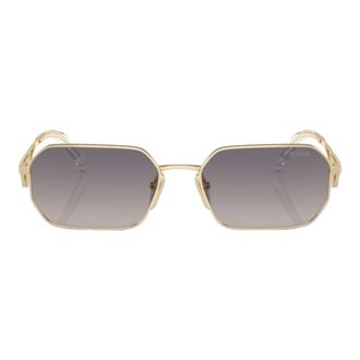 Prada goldene Verspiegelte Sonnenbrille - - Accessories - Damen - Gelb - 58 MM