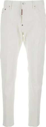 Dsquared2 Homme, Jeans, Blanc, Taille: XL Jeans cinq poches