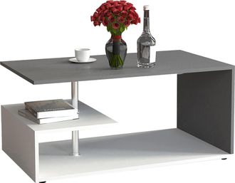 VCM Holz Couchtisch Sofatisch Wohnzimmertisch Beistelltisch Kaffeetisch Maliso M