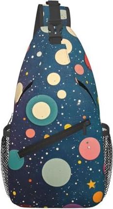 Generic Sac &agrave; bandouli&egrave;re color&eacute; &agrave; pois pour homme, sac &agrave; dos de randonn&eacute;e pour homme