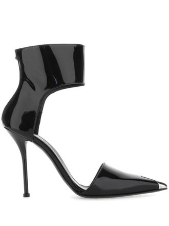 Alexander McQueen escarpins Punk 105 mm à bout pointu - Noir