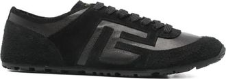 Balmain Low-Top Sneaker - Low-Profile Sneakers With Silk - Gr. 40 (EU) - in Schwarz - f&uuml;r Damen