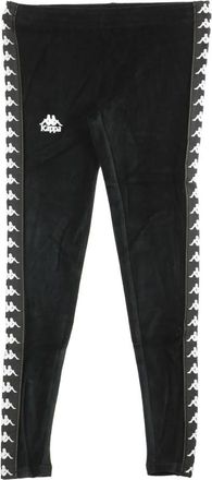 Kappa Schwarze/Wei&szlig;e Trainingshose f&uuml;r Frauen - - Trousers - Damen - Schwarzk - L