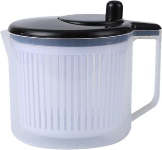 Generic Salatschleuder Groß - Fruchttrocknerschleuder | Gemüsewaschmaschine Mit Griff | Gemüsewaschmaschine In Lebensmittelqualität | Obst- Und Gemüsewaschmas