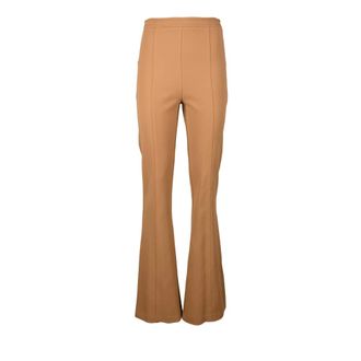 Elisabetta Franchi Femme, Pantalons, Brun, Taille: 42 FR Pantalon