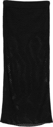 Jonathan Simkhai Jupe Midi - Noir