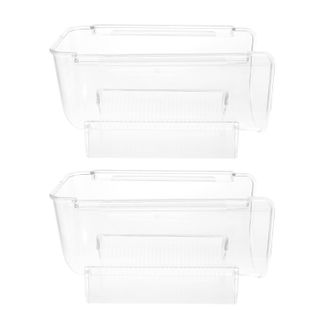 BESPORTBLE VICASKY 2 St&uuml;ck Transparenter Weinflaschenhalter aus Hochwertigem Acryl Stabiles Platzsparendes Weinregal mit Sicherer Aufbewahrung f&uuml;r Schrank und K&uuml;