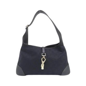 Gucci Sac bandouli&egrave;re vintage GG Canvas Pre-owned - Femme - Pre-owned - Noir - Taille: ONE Size