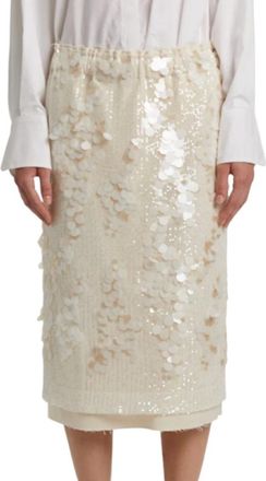 PDR Phisique Du Role Femme, Jupes, Beige, Taille: 38 FR 26P182 Jupe Crayon