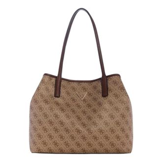 Guess Victtoria 2-in-1 Tote - - Bags - Damen - Beige - ONE SIZE