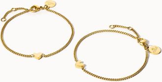Purelei Tiny Heart Armband Set