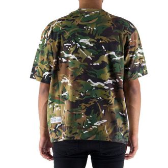 Heron Preston Camouflage Print Cotton T-Shirt - Multicolor