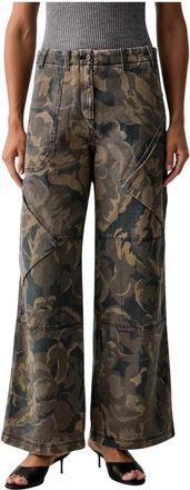 Pinko Weite Hosen - - Trousers - Damen - Mehrfarbig - M