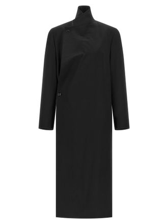 Christophe Lemaire Womens Blue Wool Coat Clothing
