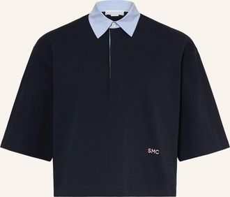Stella McCartney Piqu&eacute;-Poloshirt blau