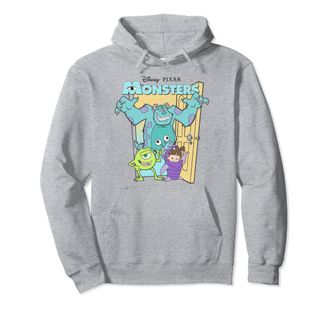 Disney Pixar Die Monster AG Mike Sully Boo Gruppe Poster Pullover Hoodie
