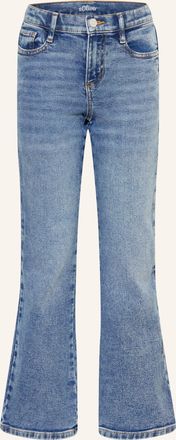 s.Oliver S.Oliver Red Jeans Flared Fit blau
