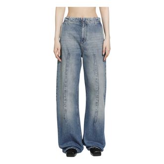 Maison Margiela Barrel-Leg Jeans - - Jeans - Damen - Blau - 2XS