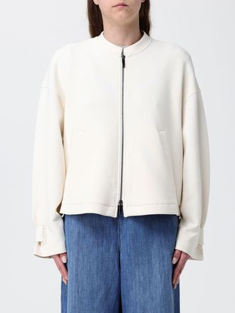 Emporio Armani Veste EMPORIO ARMANI Femme couleur Cr&egrave;me