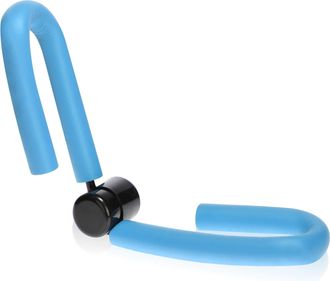Com-Four Oberschenkeltrainer - handlicher Arm- und Beintrainer mit Softgrip - optimal für Krafttraining, Workout und Fitness, Yoga (01 Stück - blau)