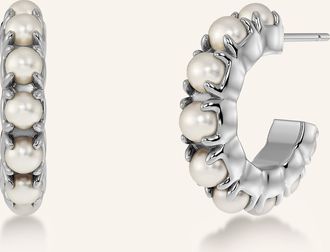 Edblad Edblad Creolen Lilo S silber