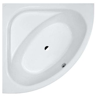 Laufen Laufen - Solutions - Eck-Badewanne mit Fu&szlig;gestell, 140x140 cm, wei&szlig; H2425010000001