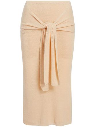 Proenza Schouler robe Phelan à coupe mi-longue - Tons neutres