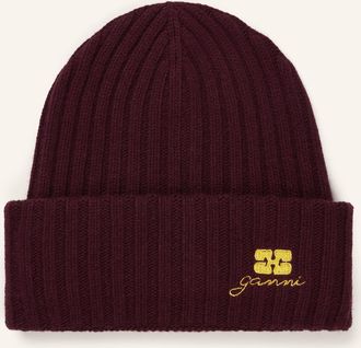 Ganni Mütze rot