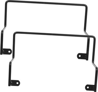 BESPORTBLE 2 St&uuml;ck rutschfeste Matratzenhalter Stabilem Eisen Einfache Montage Kompatibel mit Bettrahmen Boxspring und Verstellbaren Betten Verhindert Verrutsche