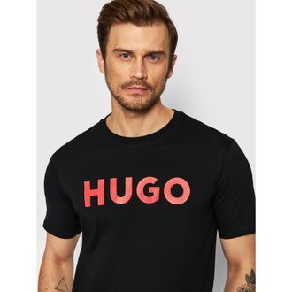 HUGO BOSS Hugo T-Shirt Dulivio 50467556 Schwarz Regular Fit