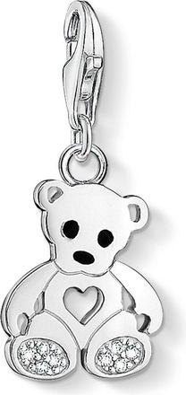 Thomas Sabo Thomas Sabo Damen Charm-Anhänger Teddybär Charm Club 925 Sterling Silber 1119-041-14