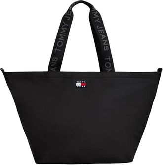 Tommy Jeans Tjw Ess Daily Tote Aw0aw17891, Fourre-Tout Femme, Black (Black), Taille Unique