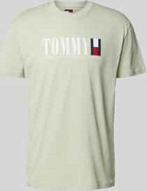 Tommy Jeans Regular Fit T-Shirt aus reiner Baumwolle