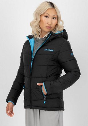 Alife And Kickin Steppjacke AndriaAK leichte, taillierte &Uuml;bergangsjacke mit breiter Steppung und Kapuze