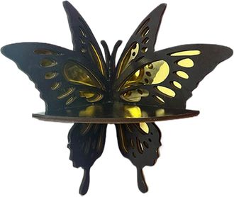 Generic Wandregal - Dreiecksmontage, kompakte Lagerung | Geschnitzter Holzhalter, minimalistischer h&auml;ngender Organisator, dekorativer f&uuml;r, Arbeitsraum, Studio