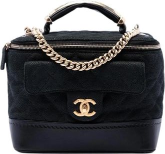 Chanel Pre-owned Globe Trotter Vanity - Femme - Pre-owned - Noir - Taille: ONE Size
